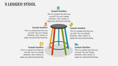 5 Legged Stool for PowerPoint and Google Slides - PPT Slides