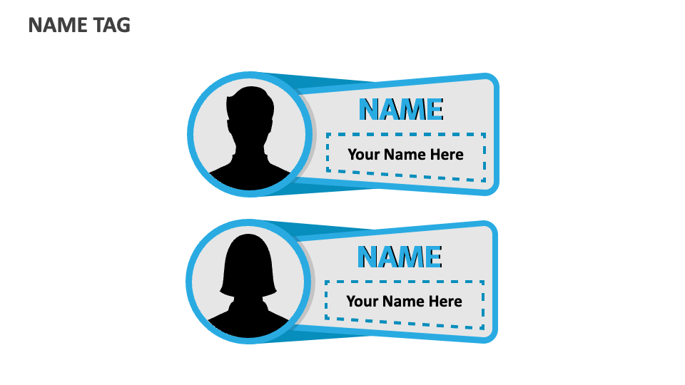 Name Tag for Google Slides and PowerPoint
