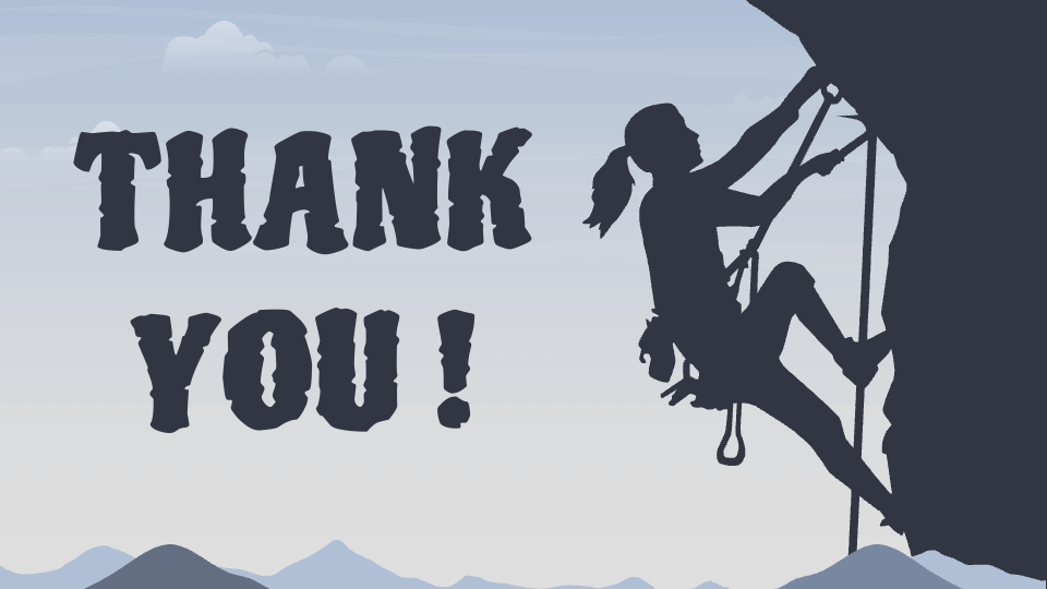 Free Rock Climbing Presentation Theme for Google Slides and PowerPoint