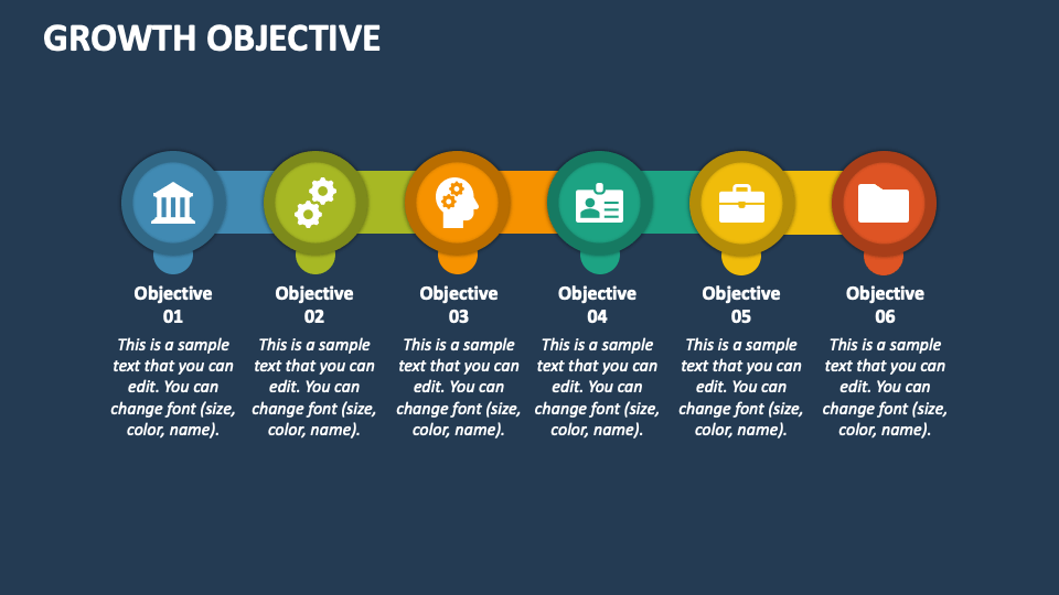 Growth Objective PowerPoint and Google Slides Template - PPT Slides