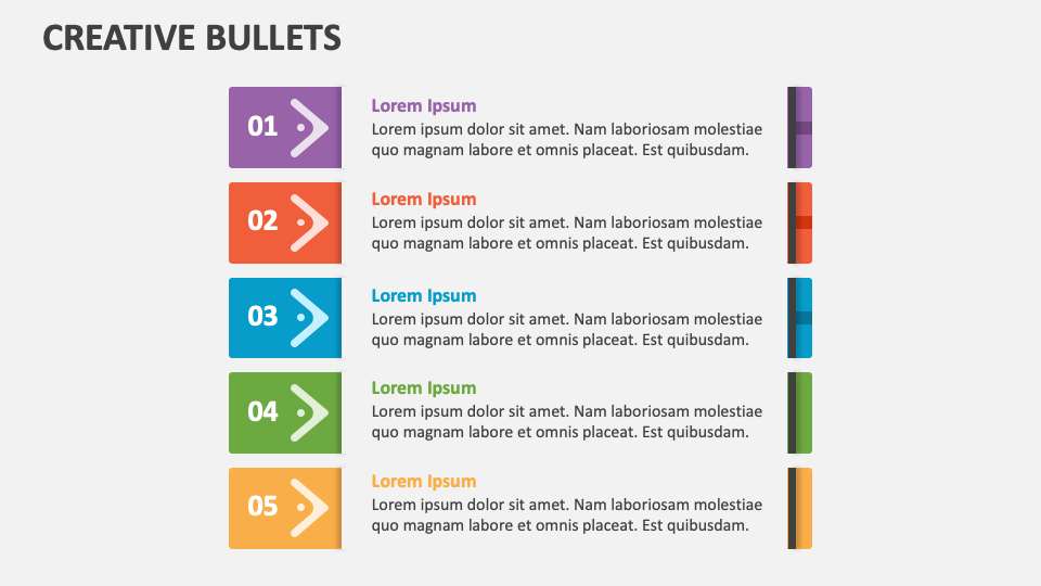 Creative Bullets Template for Google Slides and PowerPoint - PPT Slides