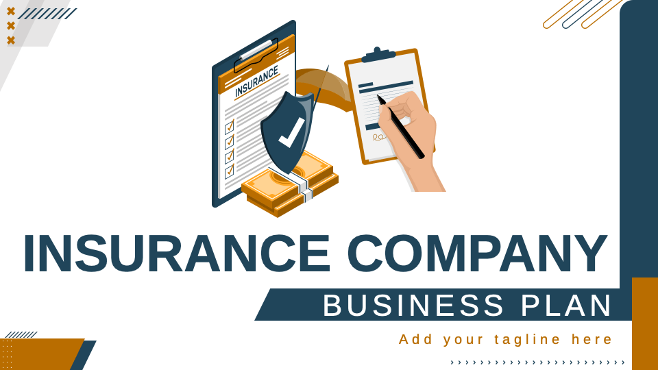 Insurance Company Business Plan Template for Google Slides and ...