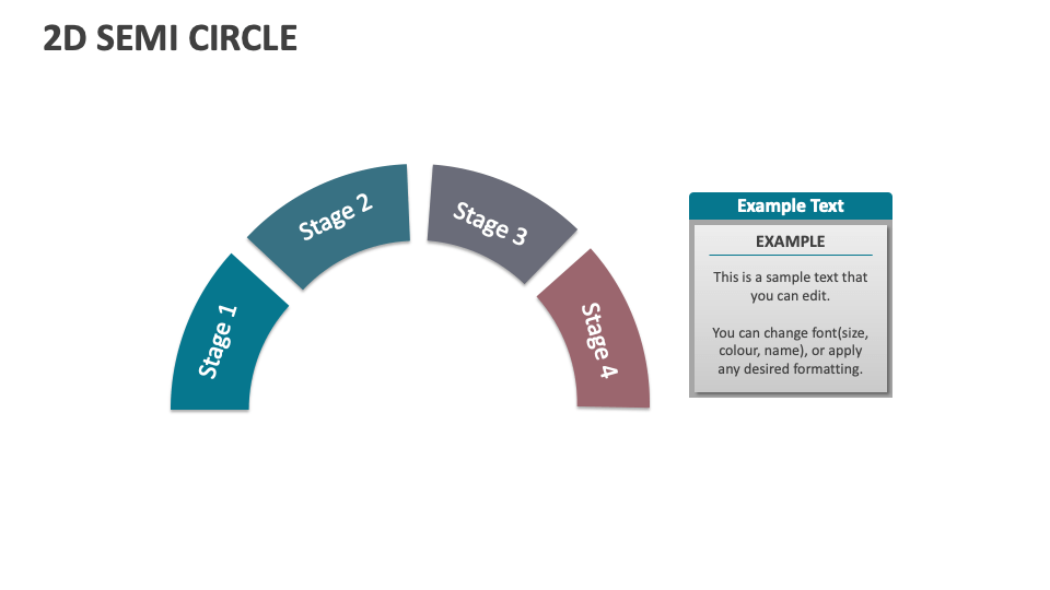 2D Semi Circle Template for PowerPoint and Google Slides - PPT Slides