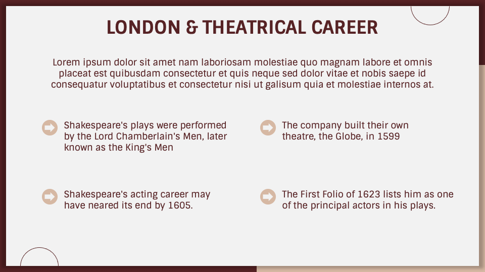 Free William Shakespeare Presentation Template for Google Slides and ...