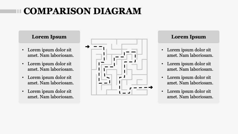 Free Maze Presentation Theme for Google Slides and PowerPoint