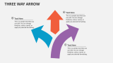 Three Way Arrow Template for PowerPoint and Google Slides - PPT Slides