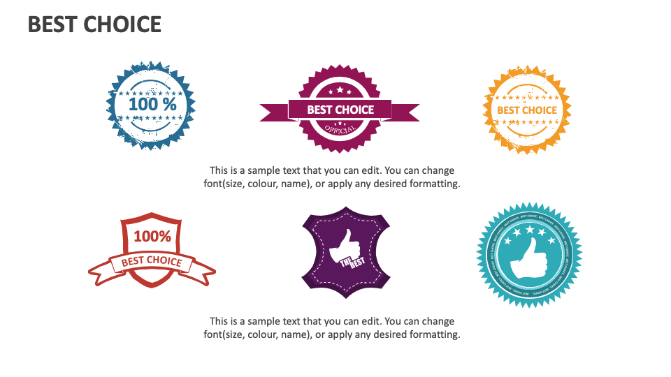 Best Choice Template for PowerPoint and Google Slides - PPT Slides