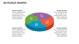 3D Puzzle Shapes PowerPoint and Google Slides Template - PPT Slides