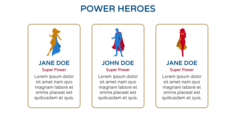 Free Superheroes Presentation Template Template for Google Slides and ...