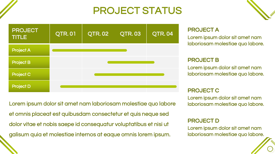 Year End Presentation Template for Google Slides and PowerPoint - PPT ...