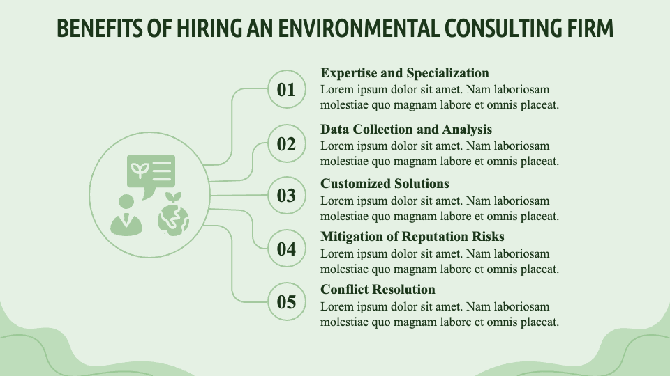 Environmental Consulting PowerPoint and Google Slides Template - PPT Slides