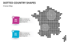 Dotted Country Shapes for Google Slides and PowerPoint - PPT Slides