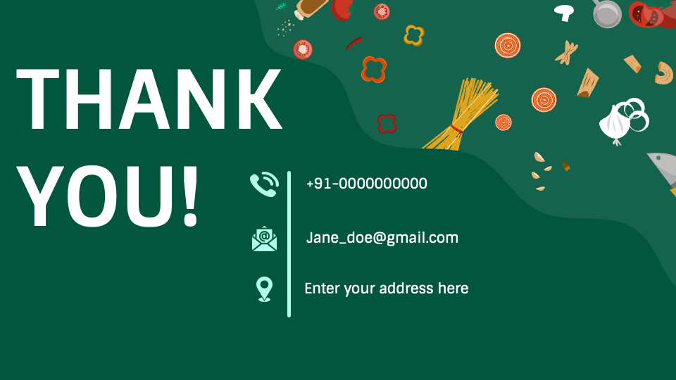 Free Cooking Presentation Theme for Google Slides and PowerPoint