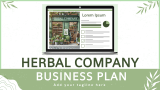 Herbal Company Business Plan Template for Google Slides and PowerPoint ...