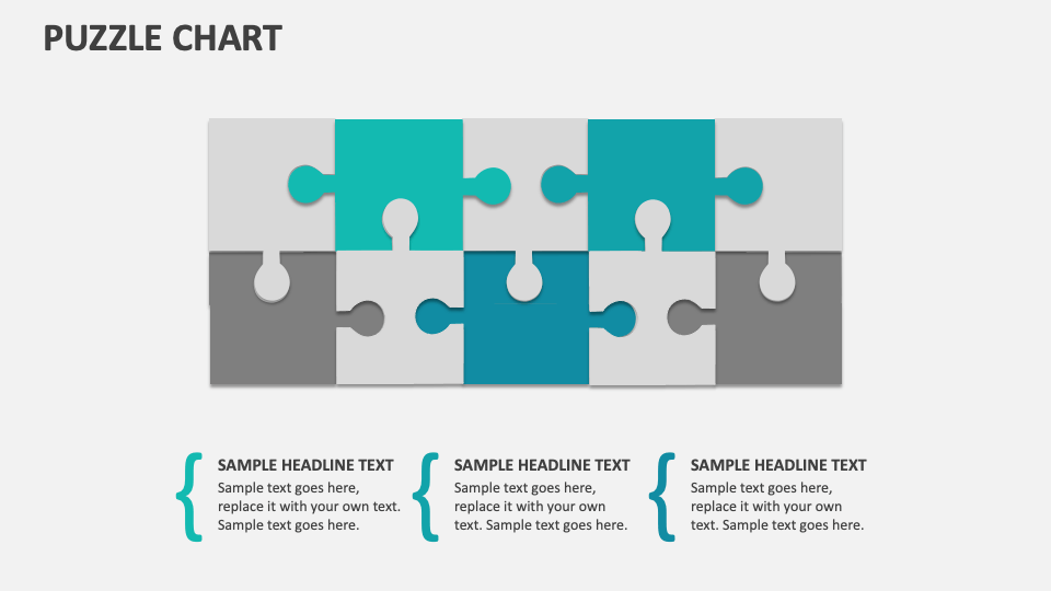 Puzzle Chart Template for PowerPoint and Google Slides - PPT Slides