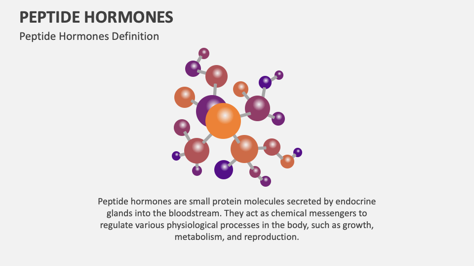 Peptide Hormones PowerPoint and Google Slides Template - PPT Slides