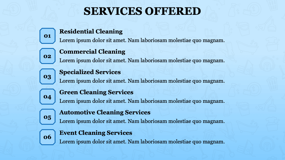 Cleaning Services Presentation for PowerPoint and Google Slides - PPT ...