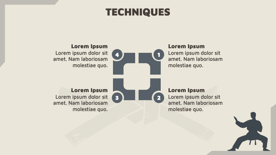 Free Taekwondo Presentation Theme for Google Slides and PowerPoint