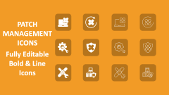 Patch Management Icons for Google Slides and PowerPoint