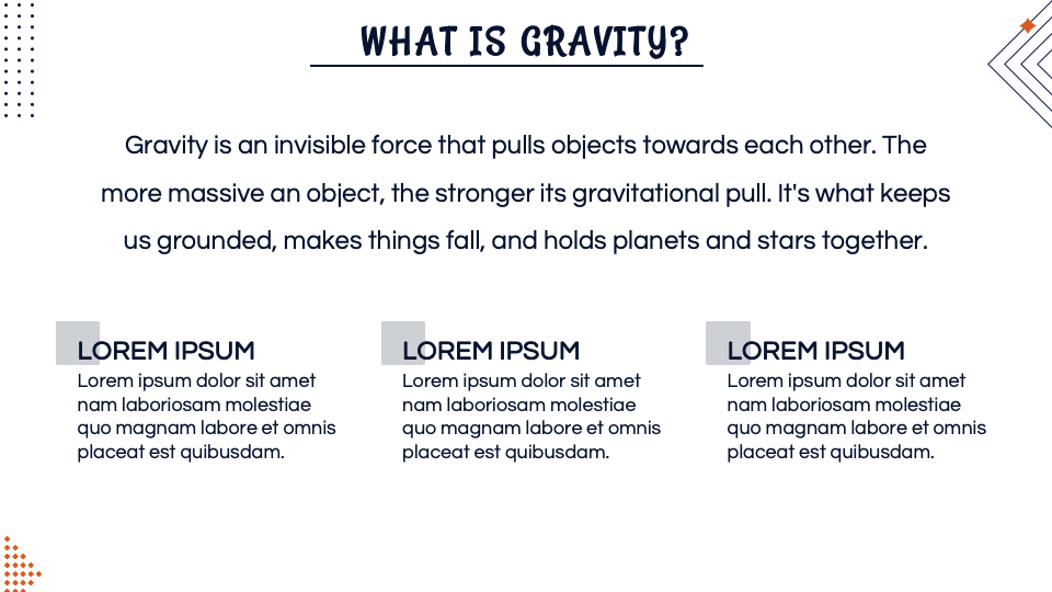 Free - All About Gravity Template for Google Slides and PowerPoint ...