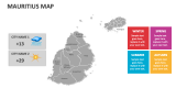 Mauritius Map for Google Slides and PowerPoint - PPT Slides
