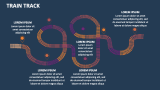 Train Track Template for PowerPoint and Google Slides - PPT Slides