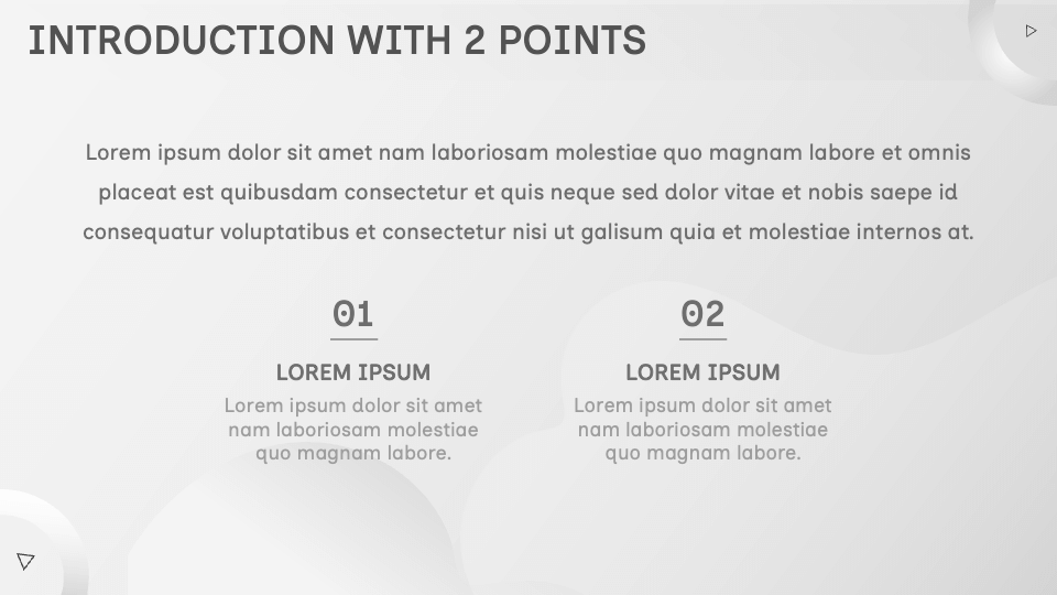 Free Minimalist Grey Theme for Google Slides and PowerPoint