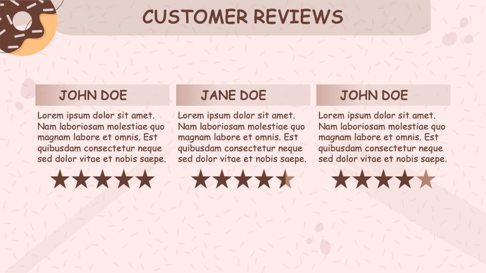 Donut Presentation Theme for PowerPoint and Google Slides - PPT Slides