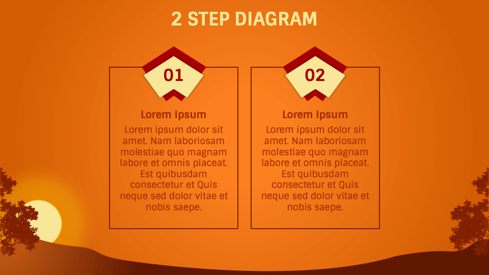 Free Sunset Presentation Theme for Google Slides and PowerPoint