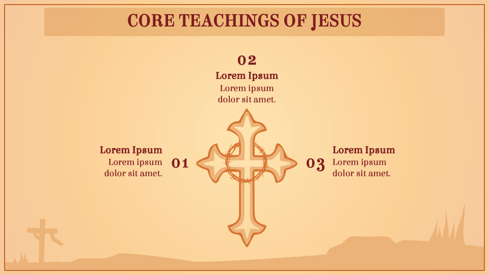 Jesus Presentation Theme for PowerPoint and Google Slides - PPT Slides