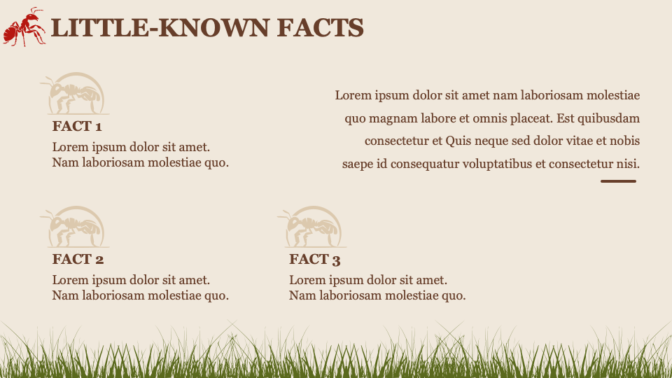 Free Ant Theme for Google Slides and PowerPoint