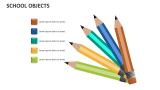 School Objects Template for PowerPoint and Google Slides - PPT Slides