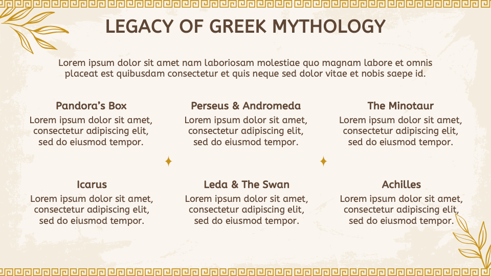 Free Greek Mythology Presentation Template for Google Slides and ...