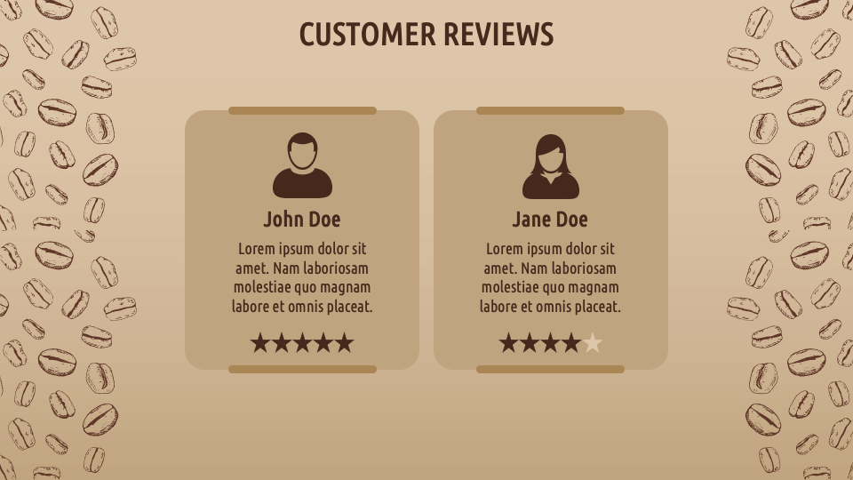 Free Coffee Shop Presentation Theme for Google Slides and PowerPoint