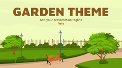 Free Garden Presentation Theme for Google Slides and PowerPoint