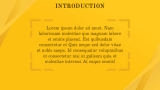 Yellow Presentation Background Theme for PowerPoint and Google Slides ...