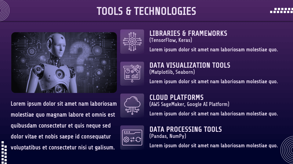 Machine Learning Presentation Theme for Google Slides and PowerPoint ...