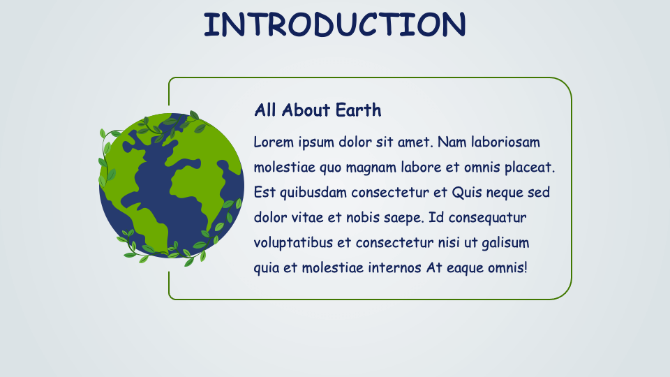 Free Earth Presentation Theme for PowerPoint and Google Slides - PPT Slides