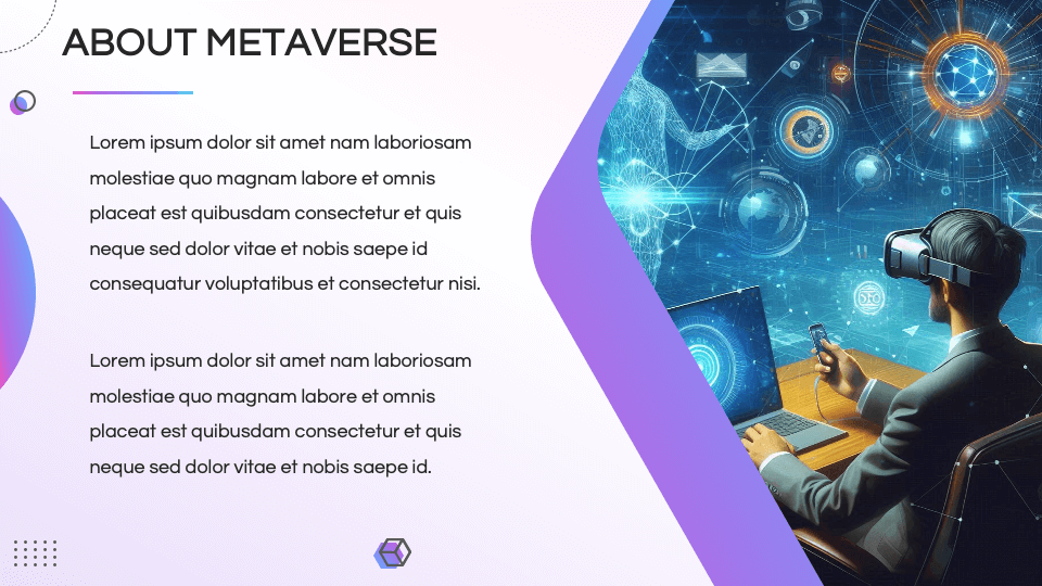 Metaverse Slides for Google Slides and PowerPoint