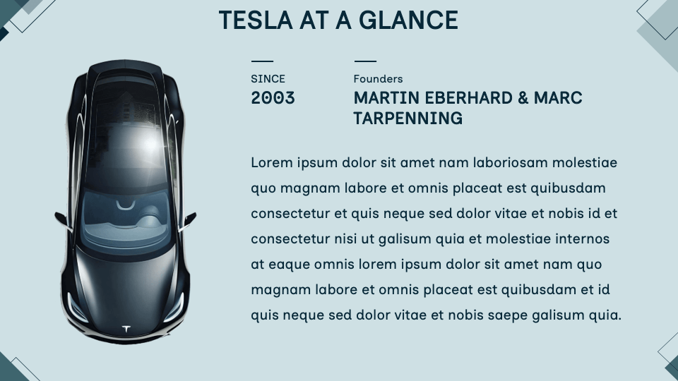 Free - Tesla Case Study Template for Google Slides and PowerPoint - PPT ...