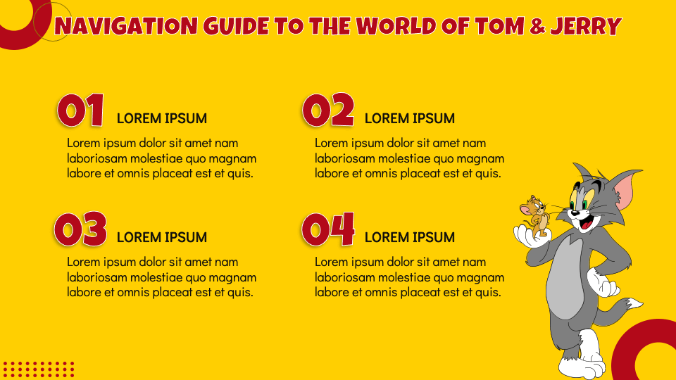 Free Tom And Jerry Template For Google Slides And Powerpoint Ppt Slides