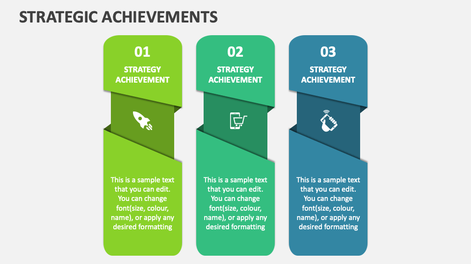 Strategic Achievements PowerPoint and Google Slides Template - PPT Slides