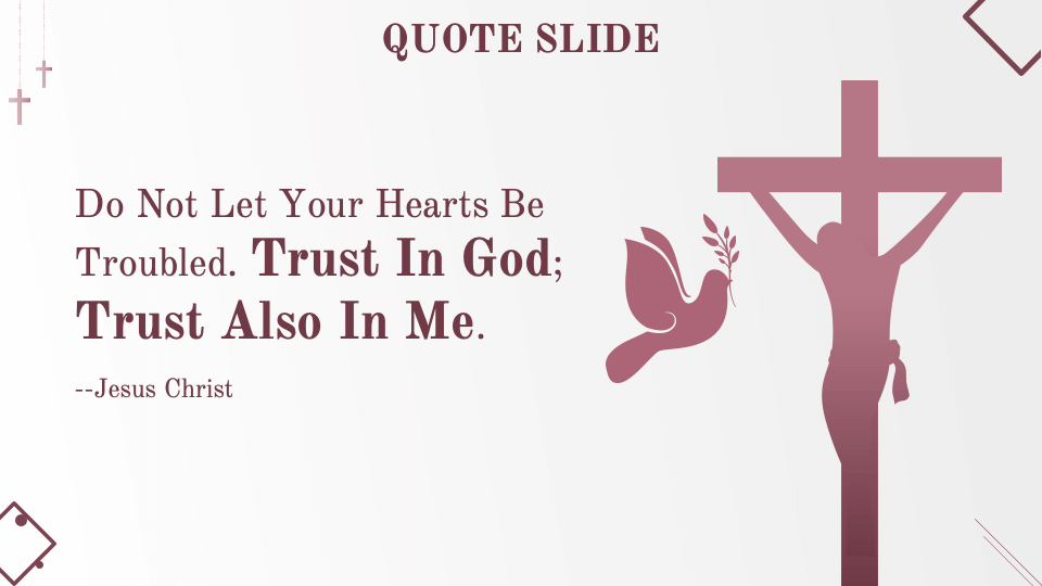 Christian Cross Background Presentation Template for Google Slides and ...