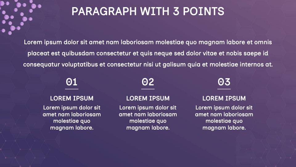 Free Science Background Presentation for Google Slides and PowerPoint