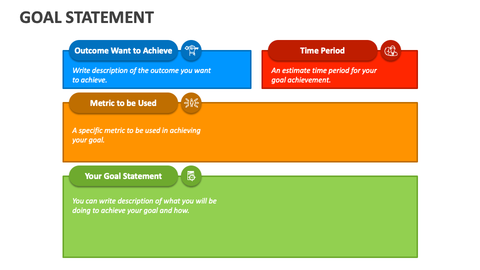 Goal Statement PowerPoint and Google Slides Template - PPT Slides