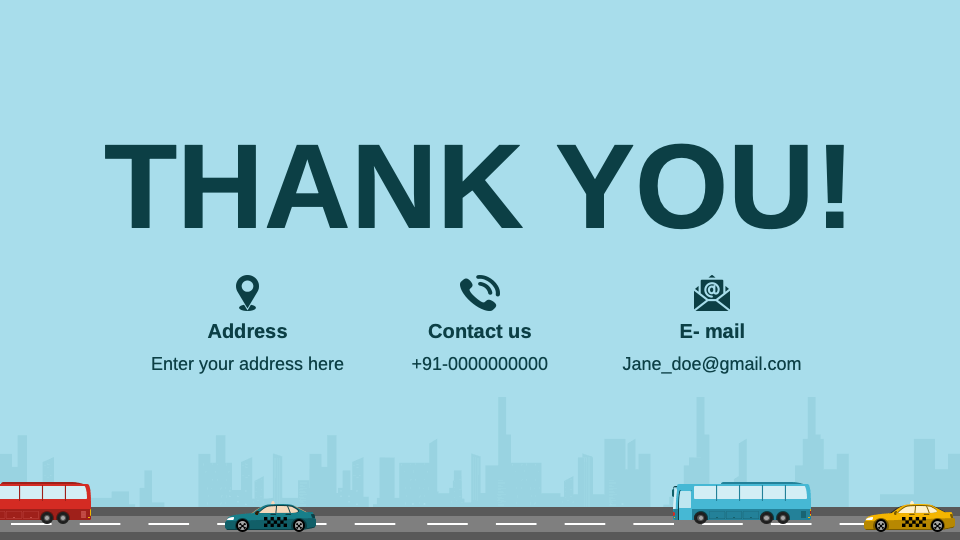 Free Public Transport Theme for Google Slides and PowerPoint