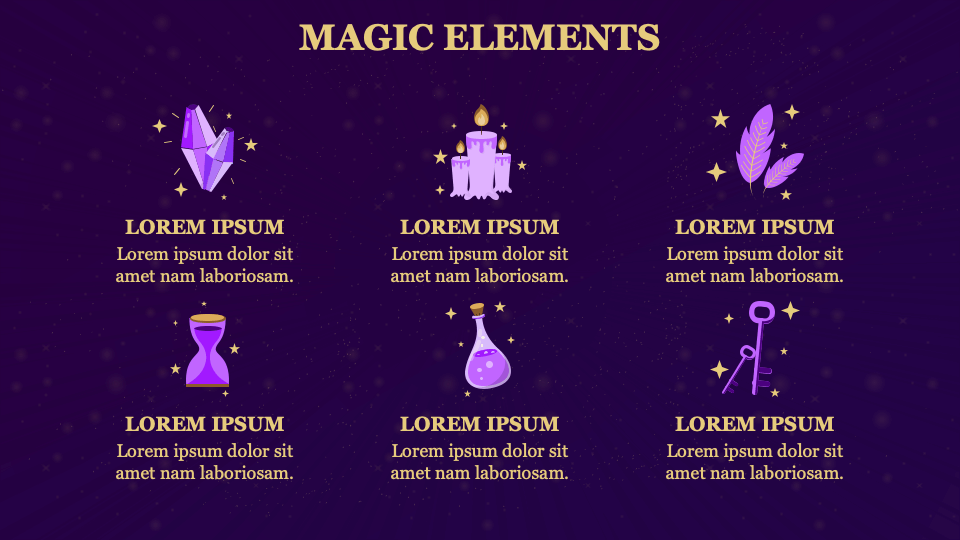 Free Creative Magic Presentation Theme for Google Slides and PowerPoint