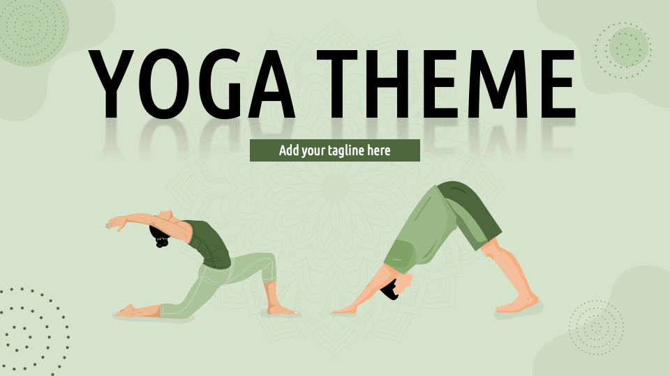 Free Yoga Presentation Theme for Google Slides and PowerPoint