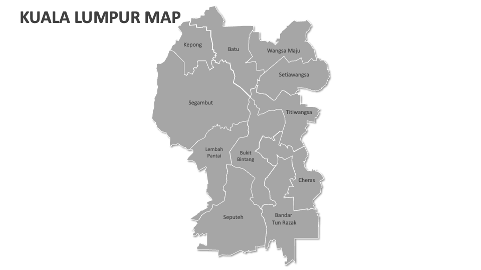 Kuala Lumpur Map Of Areas Sinkholes In Kuala Lumpur: What To Know