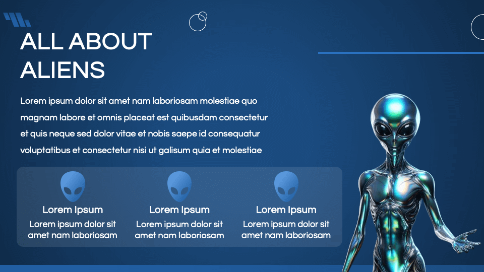 Free Aliens Presentation Theme for Google Slides and PowerPoint